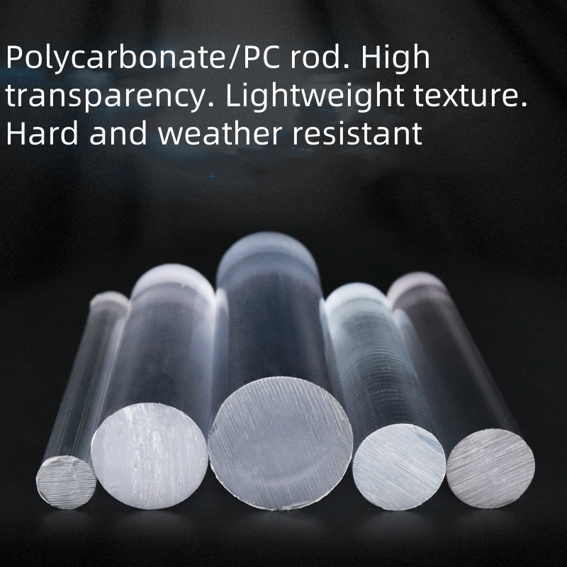 1/2pcs 35cm Polycarbonate Rods Stamina Bars High Hardness High Strength ...