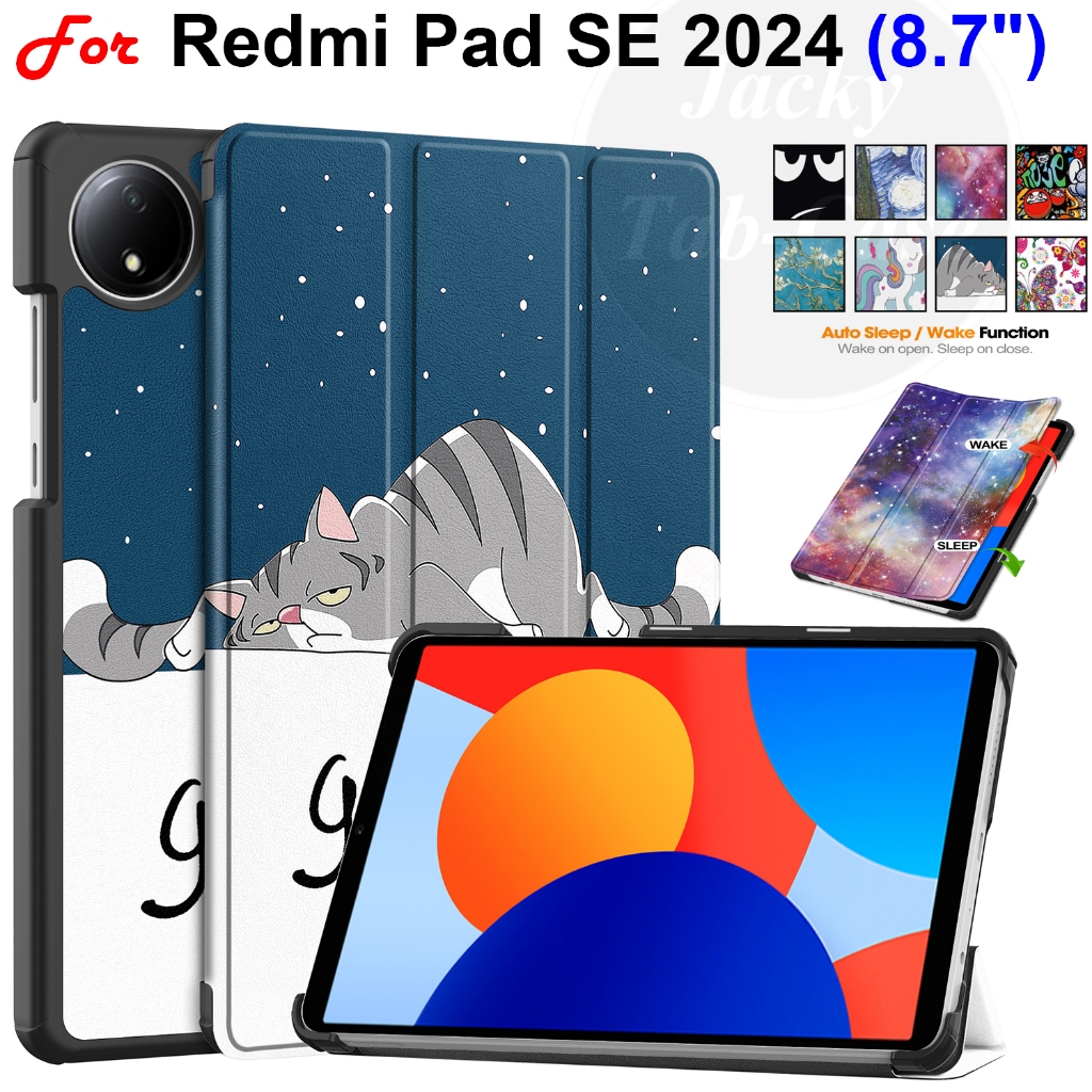 For Xiaomi Redmi Pad SE 8.7inch 4G Wifi PadSE mini 2024 Tablet Case ...