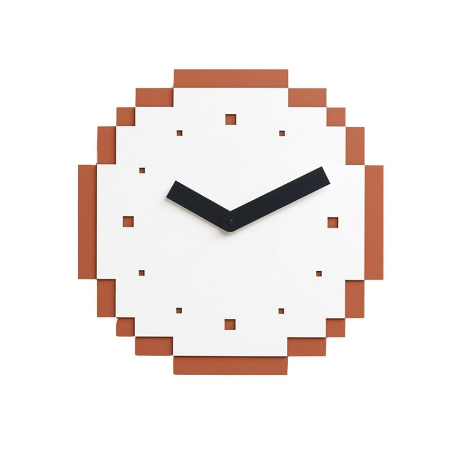 Unique Design Pixel Wall Clock For Living Room Decor, Battery Operated ...