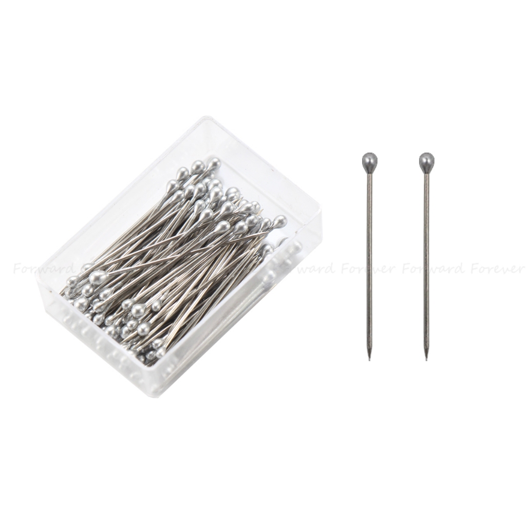 Stainless Steel Pin (Micropin) with free box - 100pcs | Shopee Philippines