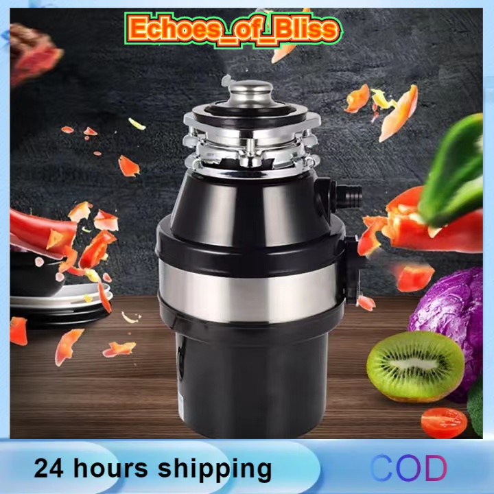 560W Food scraps Food waste disposer Garbage disposer Sewer garbage ...
