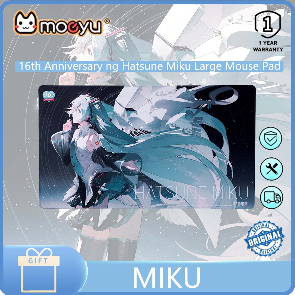 Moeyu Miku 16th Anniversary Mouse Pad Oversized Table Mat Miku Mouse ...