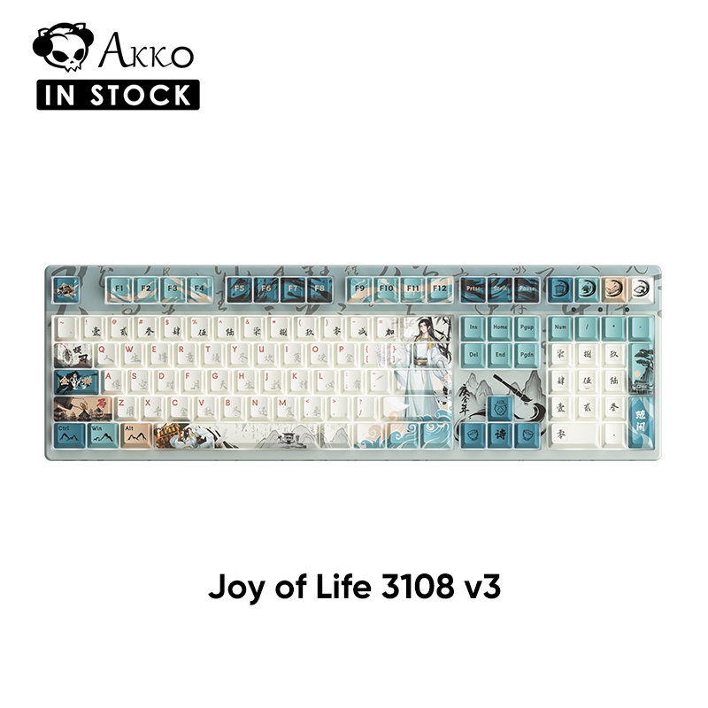 Akko Joy of Life 3108 v3 Wired Mechanical Keyboard, Full-size Board ...
