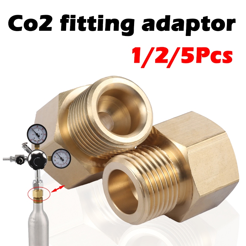 CO2 Brass coupler adapter Airgun fitting adaptor for aquarium airgun ...