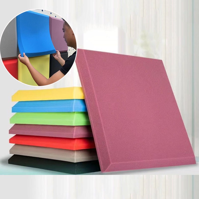 5cm Thick Eco-friendly Soundproof Sponge Acoustic Panel, Large-block ...