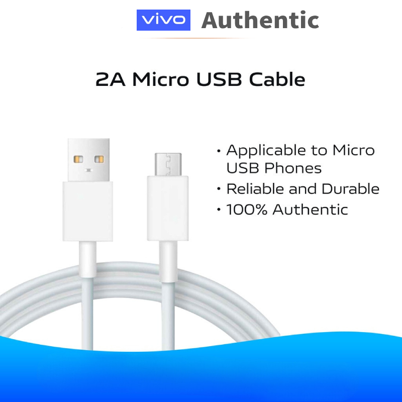 Vivo 2A Micro USB Cable High Speed Transmission | Shopee Philippines