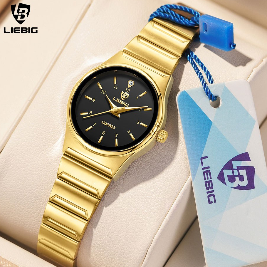 LIEBIG Watch For Women Waterproof Original Woman Gold Silver With Box ...