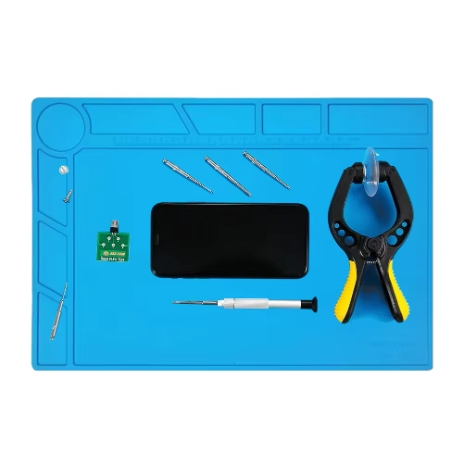 Anti-Static Heat-Resistant Work Table Soldering Station Silicon ...