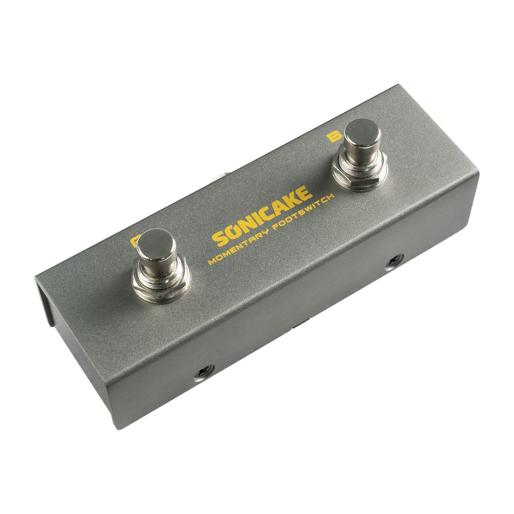 SONICAKE Dual Footswitch Pedal for Guitar Effect Pedal Dual Momentary ...