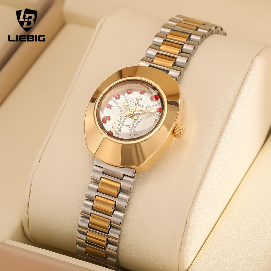Liebig Ladies Quartz Watch Stainless Steel Couple 30m Waterproof ...