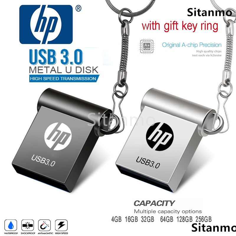 HP USB 3.0 2TB Pendrive Metal USB Flash Drive 4GB 8GB 16GB 32GB 128GB ...