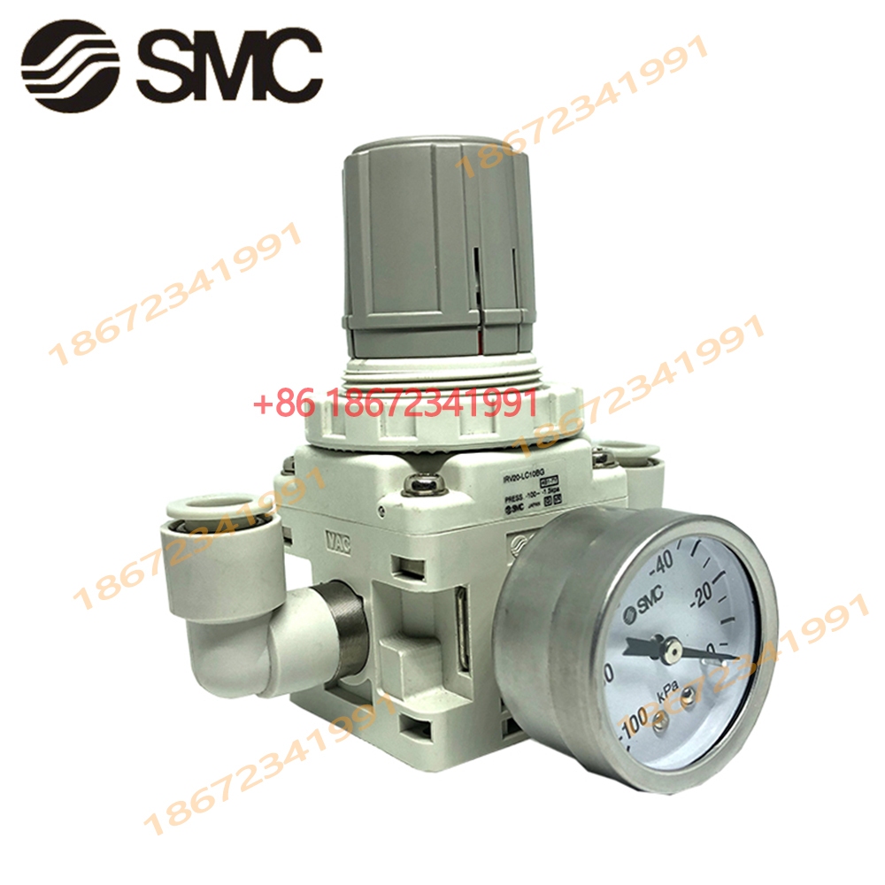 SMC vacuum negative pressure regulator IRV10-LC06BG pressure reducing ...