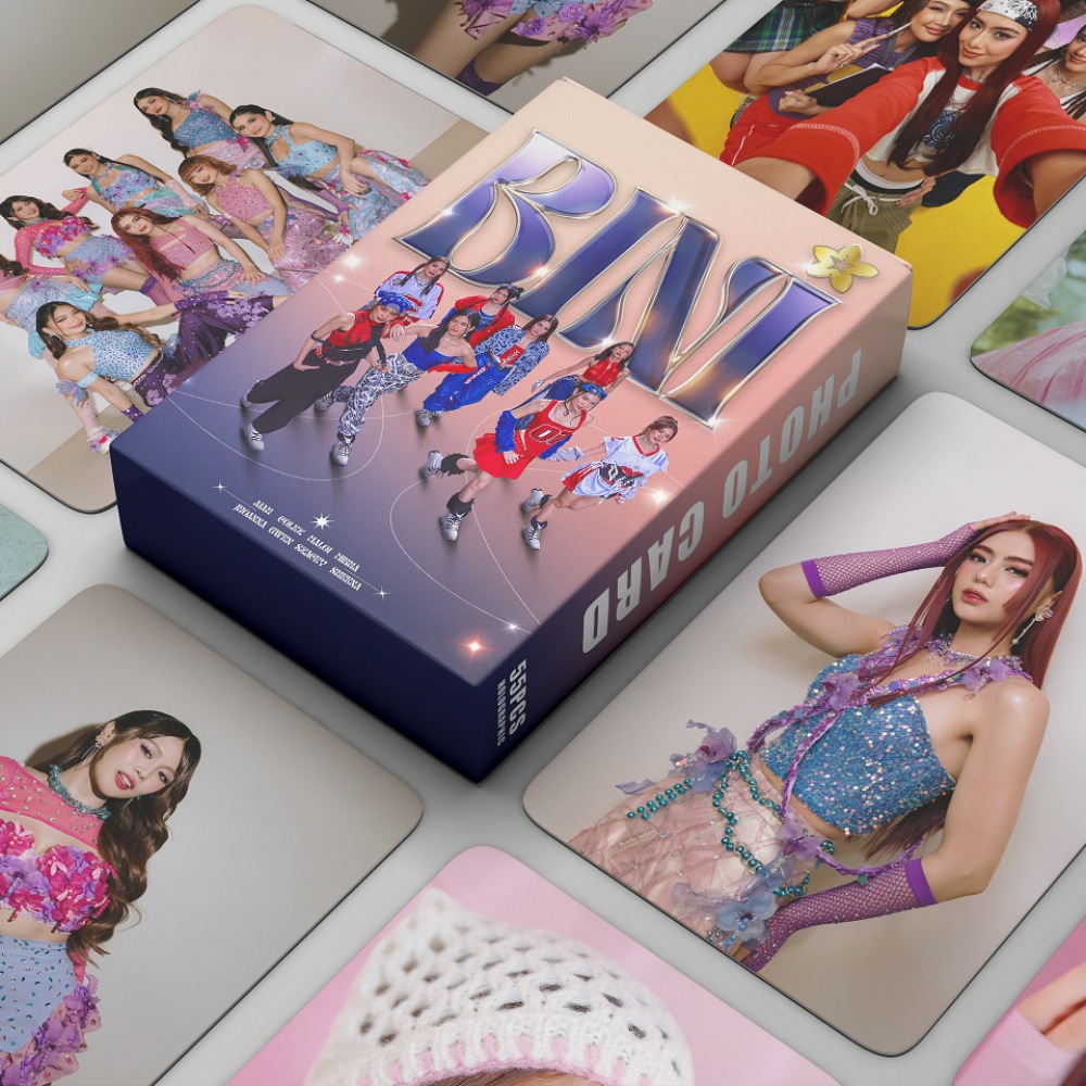 BINI Lomo Cards Biniverse 1st solo concert Stickers Photocards Aiah Colet Maloi Gwen Stacey ...