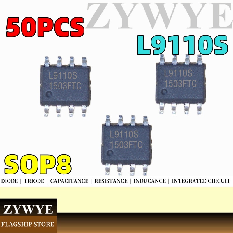 50pcs L9110S Patch SOP8 Motor Drive Chip H Bridge Full Bridge Motor ...