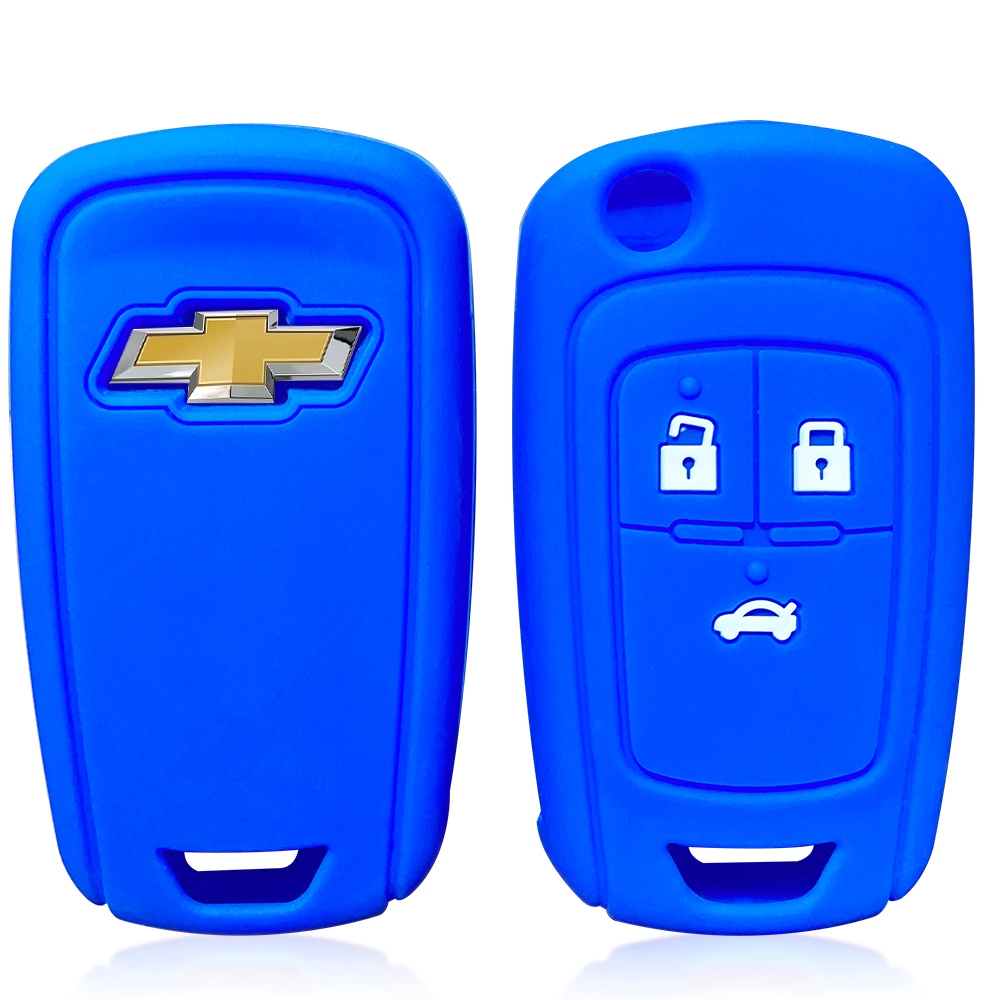 Silicone Key Case Cover For Chevrolet Cruze Trax Monza Aveo Rawon P4 ...