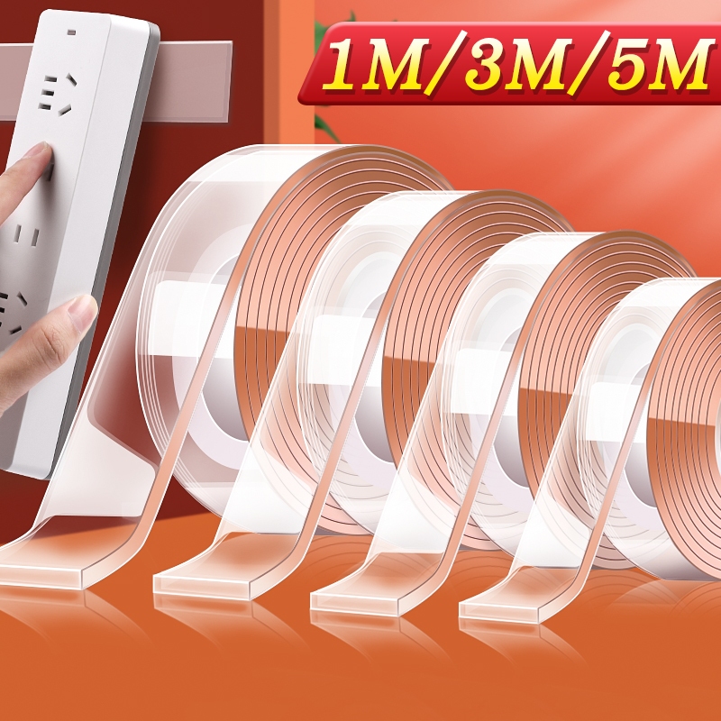 Clear Multifunction Nano Tape 1M/3M/5M/10M Strong Viscosity Waterproof ...