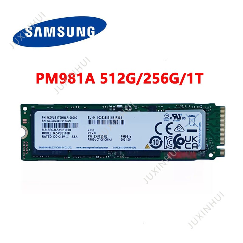 【Used】Samsung PM981A 512G/256G NVME protocol solid-state drive M.2 2280 ...