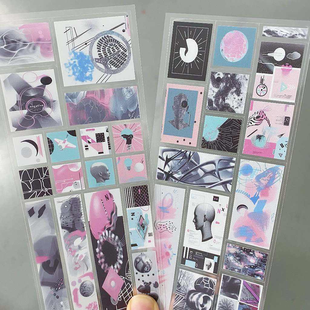 Original Handbook Stickers Goo Card Stickers Korean Cute Cartoon ...