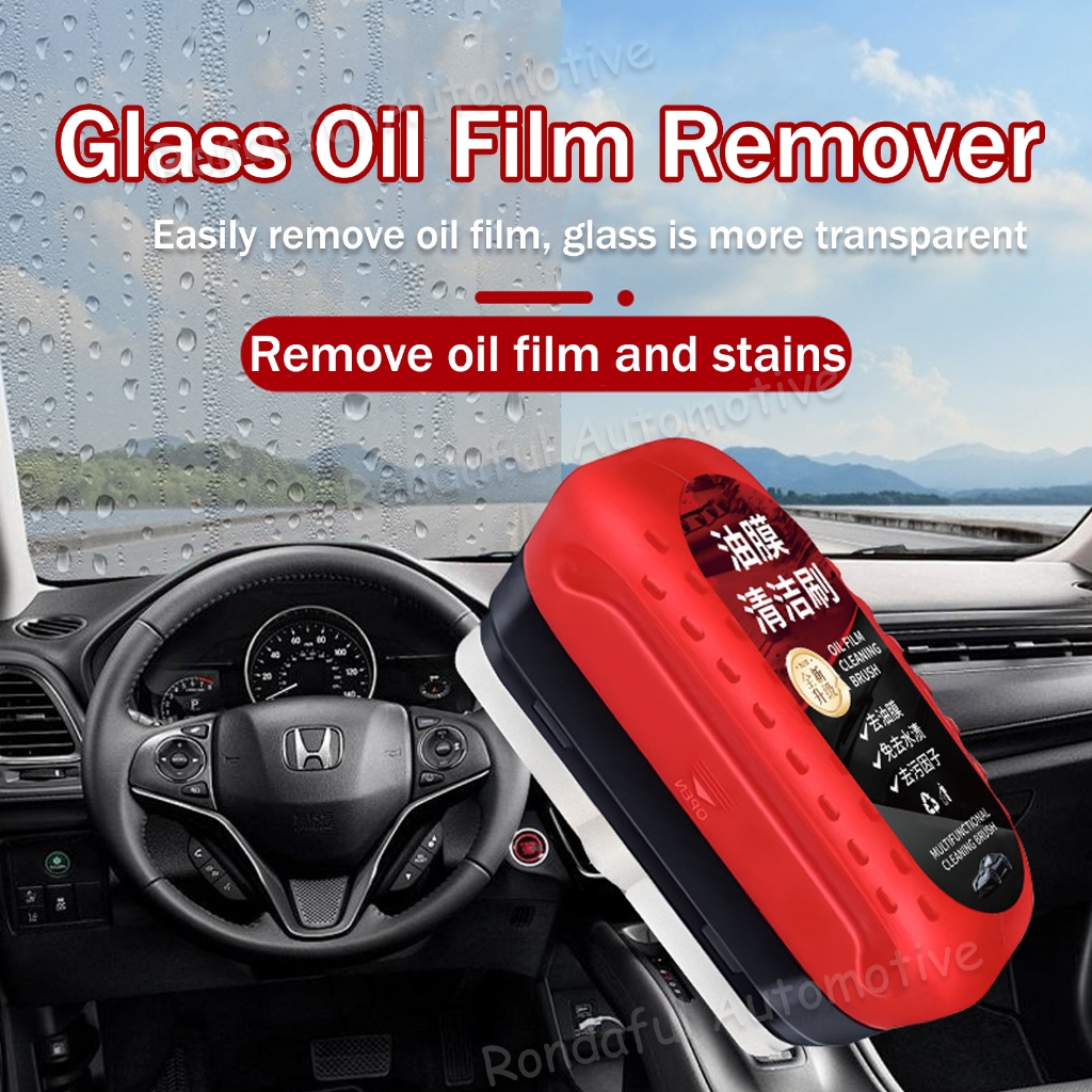 Glass Oil Film Remover Automotive Glass Oil Film Cleaner Car Windshield ...