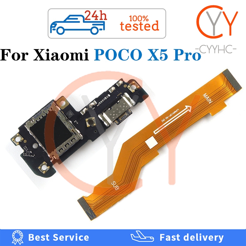 For Xiaomi POCO X5 Pro USB Charging Port Dock Board Charger Connector ...