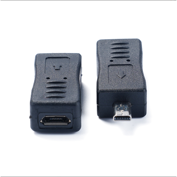 2pcs MINI USB to Micro USB Adapter ,USB 2.0 Adapter Plug Mini 8p Female ...