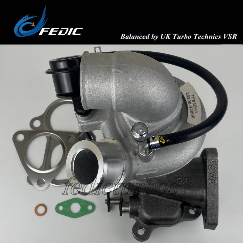 Turbocharger GT1749S 49135-04350 28200-42800 Turbine Full Turbo ...