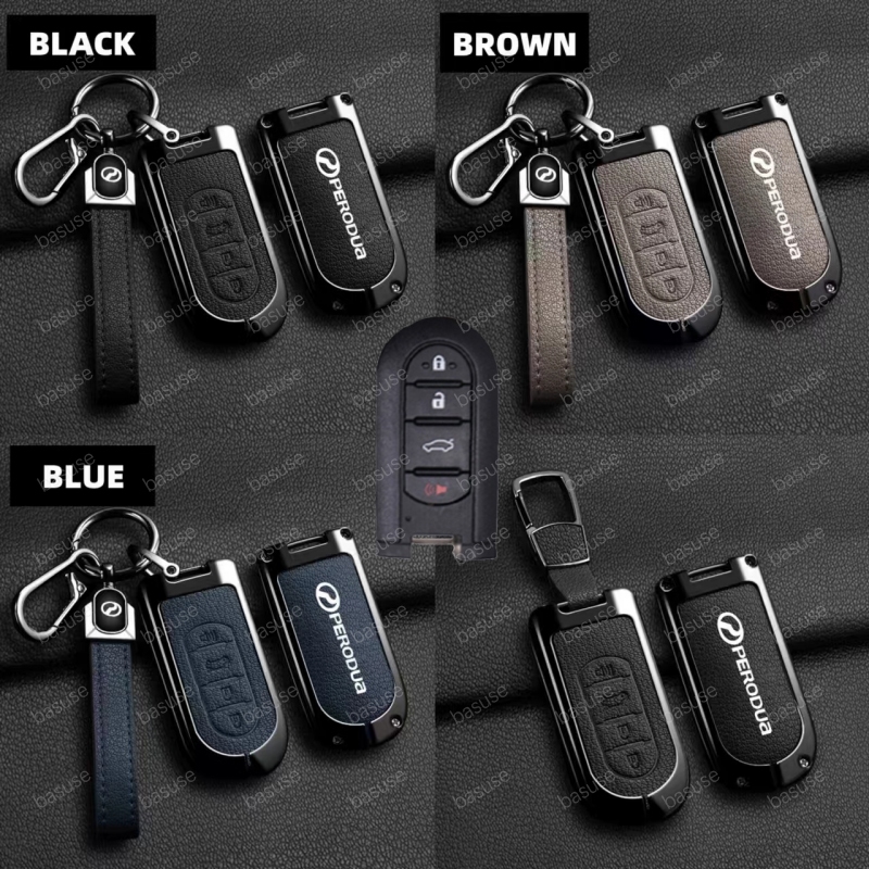 All New Perodua Bezza key cover Aruz Axia Key case Alloy Remote Case ...