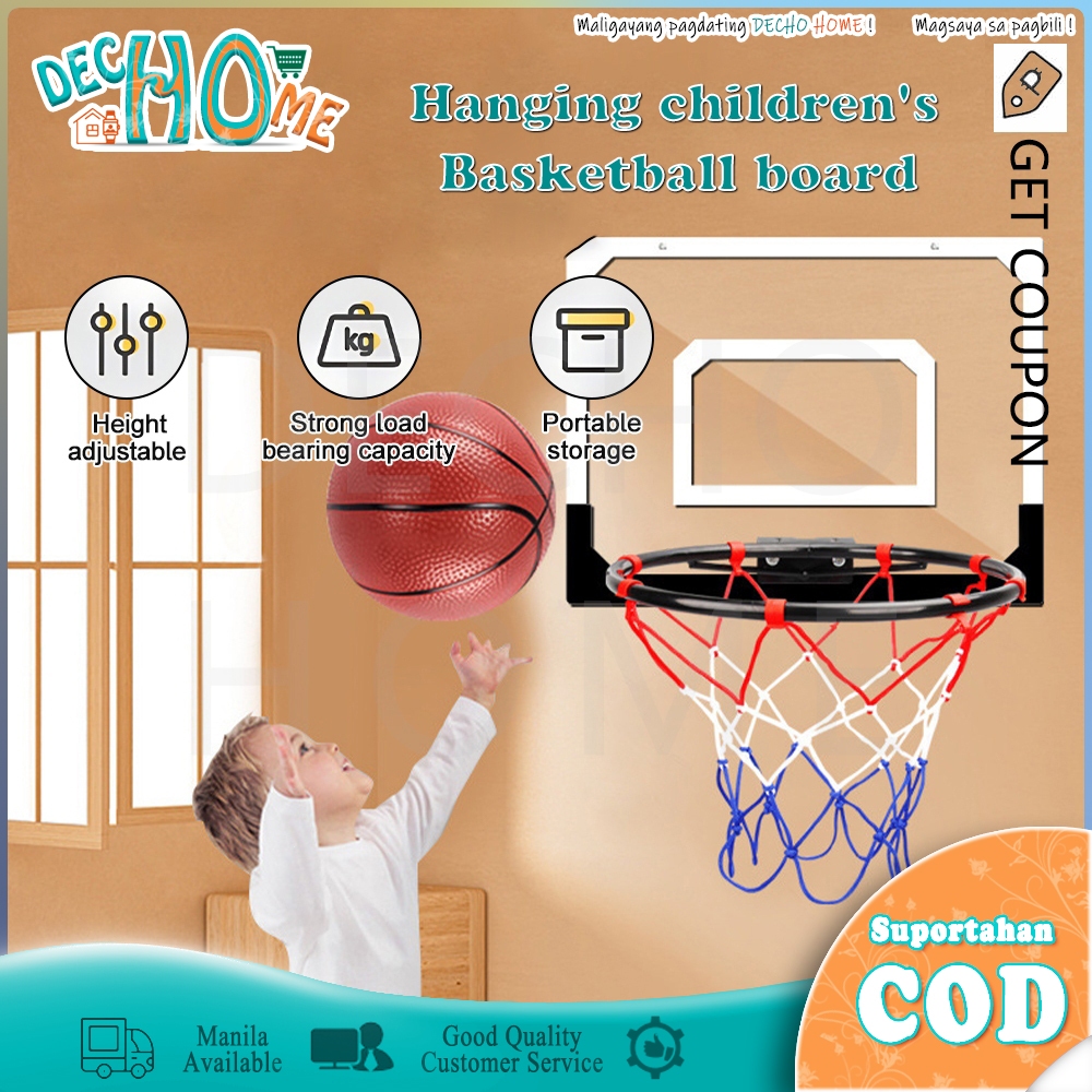 Kids Indoor Game Basketball Hoops Family time Iron Basketball Hoop ...