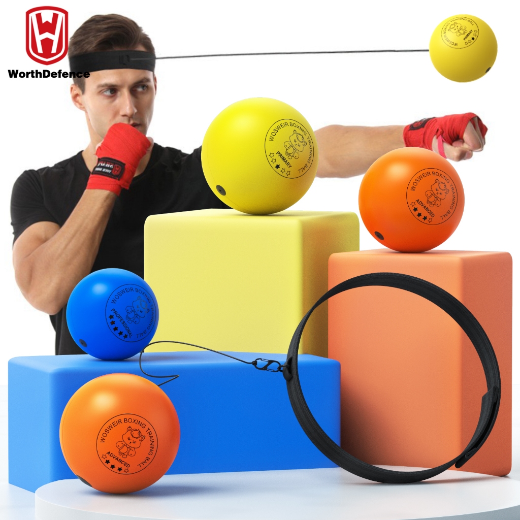 Worthdefence Punching Ball Head-mounted Fighting Speed Sanda Training ...