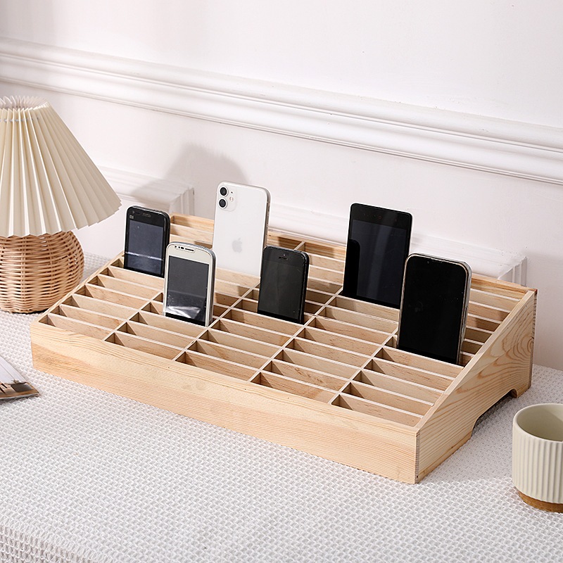 【COD & Ready Stock】 Phones Telephones Classroom Storage Wooden Cell ...