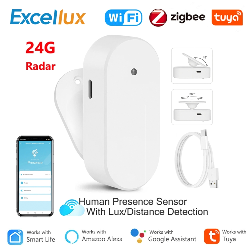 Tuya WiFi ZigBee Smart Human Presence Detector Millimeter Wave Radar ...