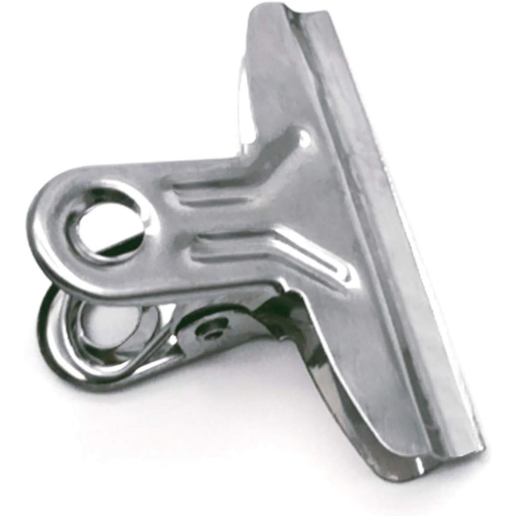 Bulldog Clips,4PCS 2 inches Hinge Clips,Stainless Steel Binder Clips ...