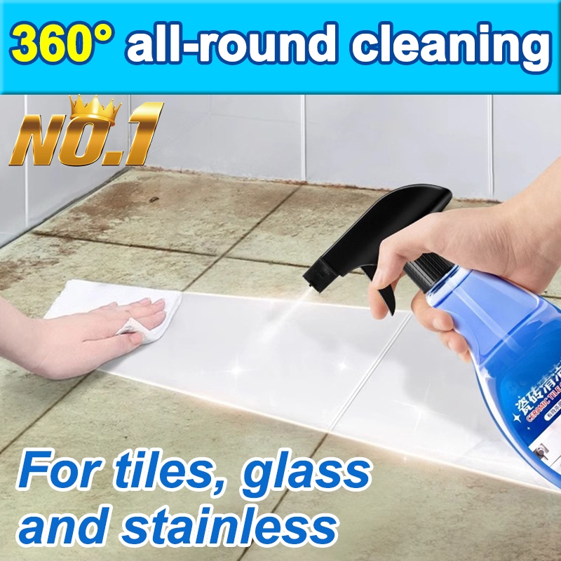 Clean 50 years of dirt NB Tiles cleaner stain remover Bathroom cleaner ...