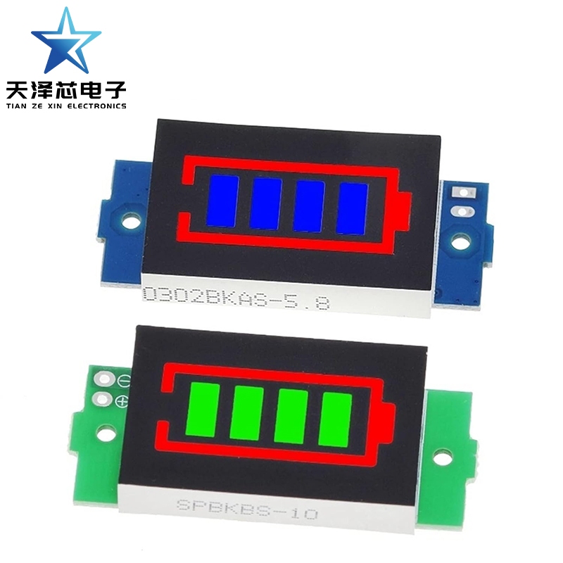 1S 2S 3S 4S Single 3.7V Lithium Battery Capacity Indicator Module 4.2V ...