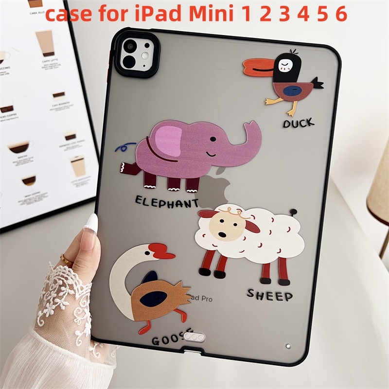 for iPad Mini 1 2 3 4 5 6 7.9 8.3 inch Tablet Cartoon CaseFashion Style ...
