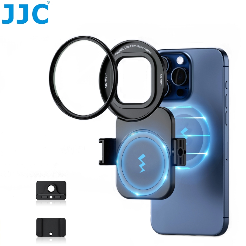 JJC Magnetic Phone Lens Filter for Apple 17 16 15 14 Pro Max 16 15 14 ...