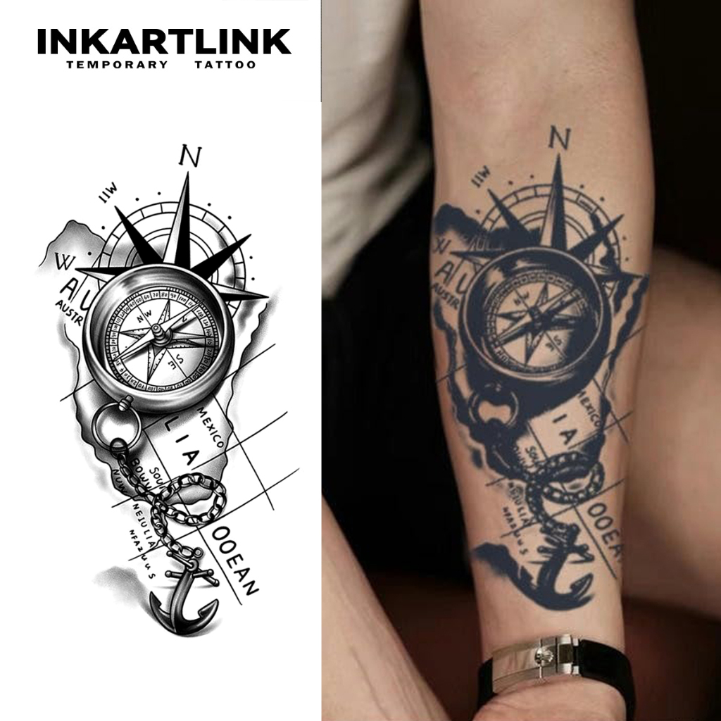 INKARTLINK Magic Tattoo, Waterproof, Semi-permanent, Long-lasting ...