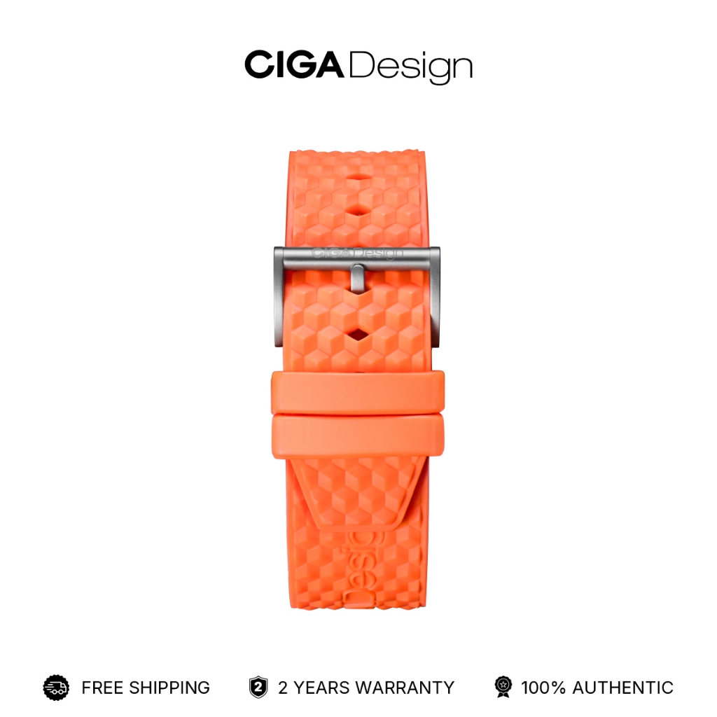 CIGA Design Skeleton Cask Mechanical Strap Quick Release Silicone Strap ...