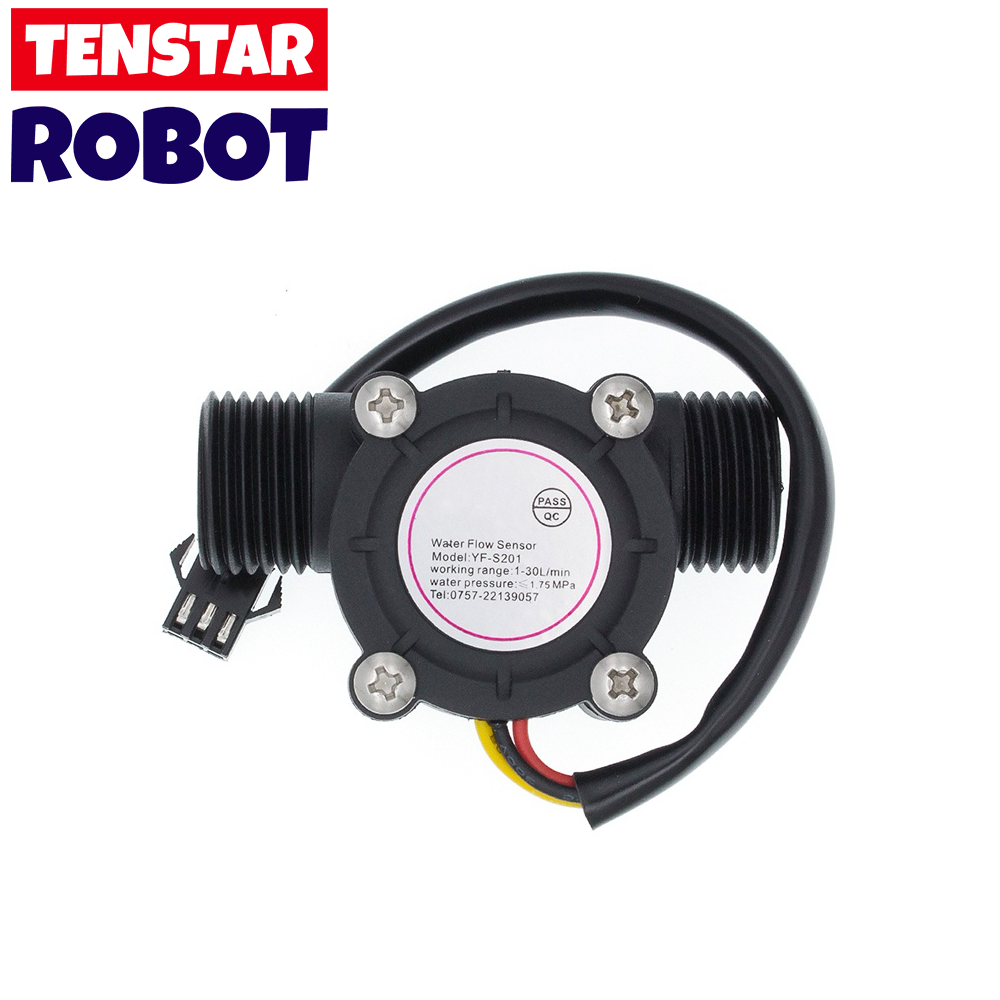 12V Water Flow Sensor DC 5-18V Flowmeter Hall Flow Sensor Water Control Liquid Flow Sensor ...