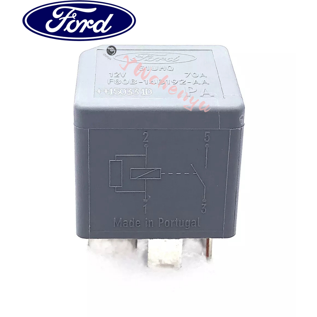 F80b-14b192-aa 12V 4-Pin FORD Imported Relay 70A F80B | Shopee Philippines