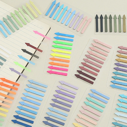 New Style PET Classification Arrow Mark Sticky Notes Translucent ...