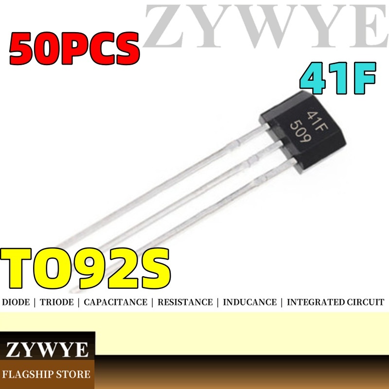 50pcs 41F AH41 0H41 SH41 SS41F S41 Dual Polar Hall Component Sensor In ...