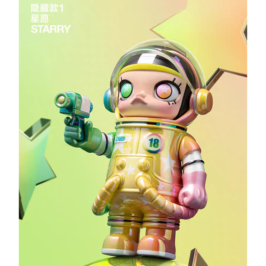 Official Genuine POPMART POPMART MOLLY MEGA SPACE MOLLY 100% V3 Three ...