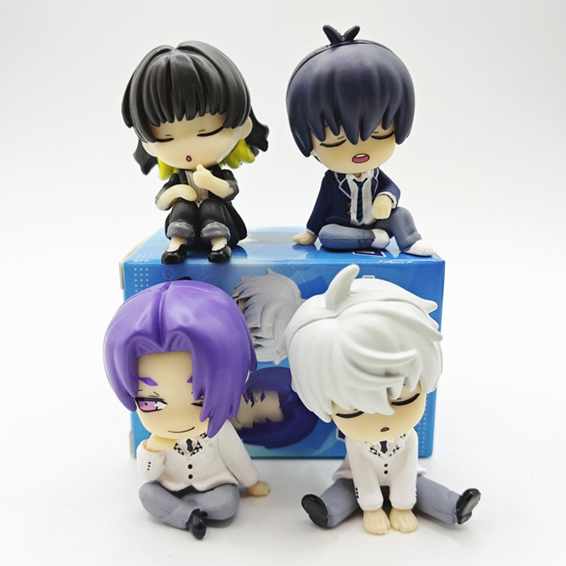 4Pcs/Set 5cm Anime Blue Lock Figure Isagi Yoichi Nagi Seishiro Mikage ...
