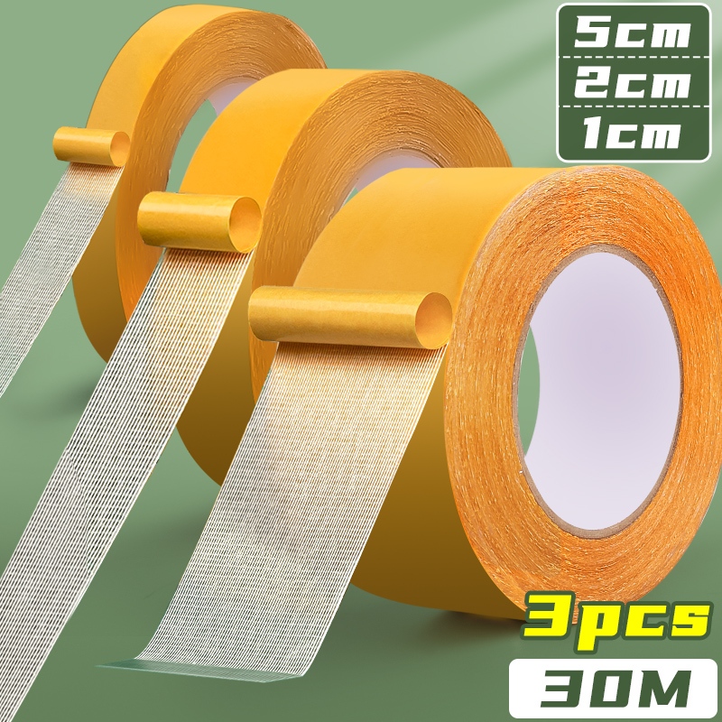 【Buy 1 Take 1】30M Mesh Heavy duty Strong Sticky Durable Duct Cloth ...