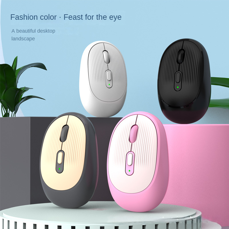 Bluetooth 2.4G dual-mode wireless mouse rechargeable wireless mouse ...
