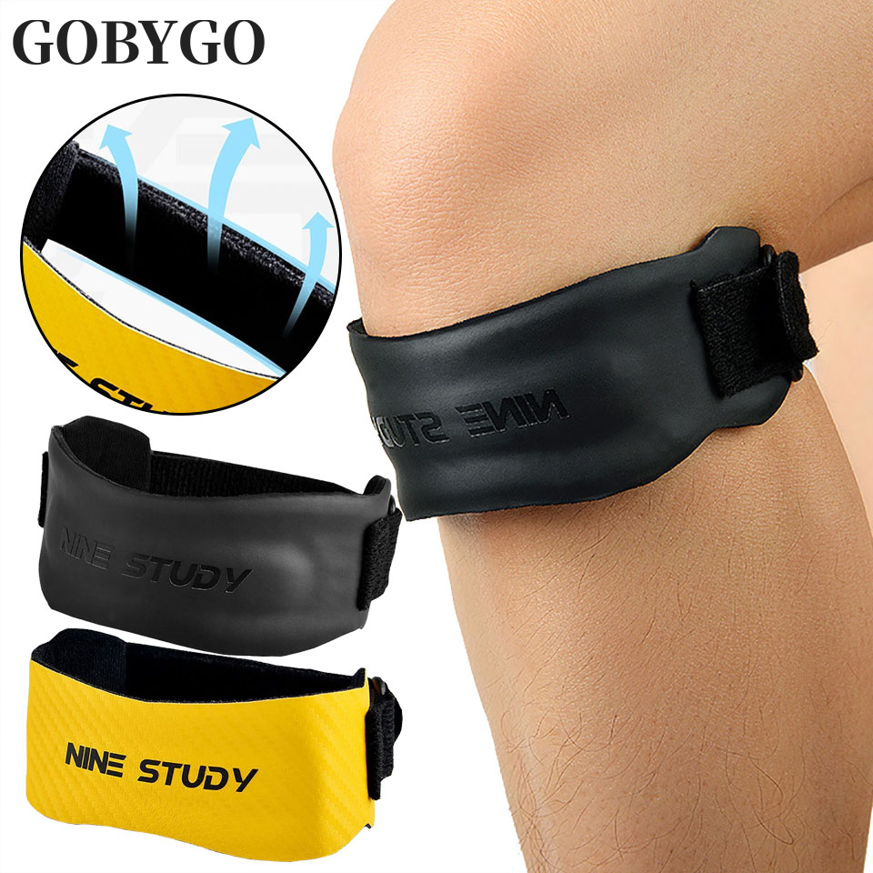 GOBYGO 1Piece Adjustable Soccer Patella Support Knee Strap Knee Brace ...