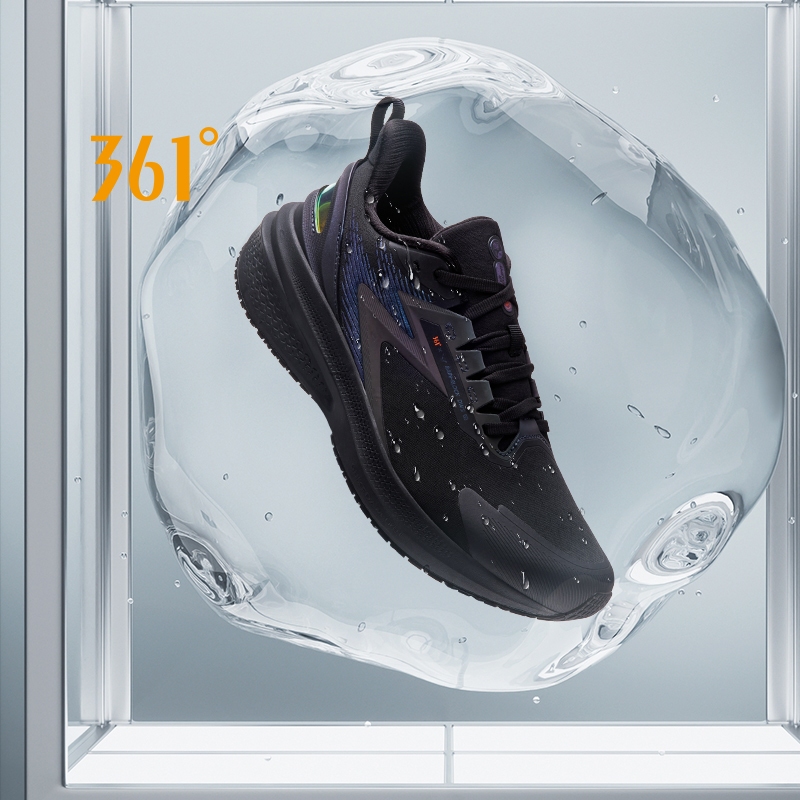 361 Degrees Rainblock 7.0 Men Running Shoes Waterproof Non-Slip ...