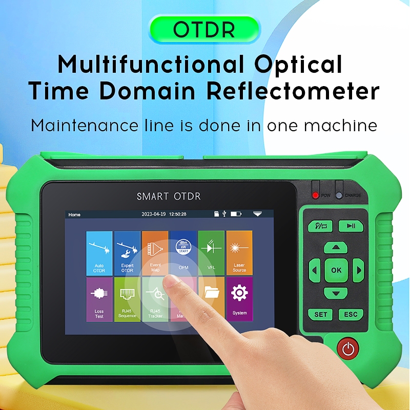 Upgrade touch screen OTDR AUA501U/A single wavelength 1550nm optical ...