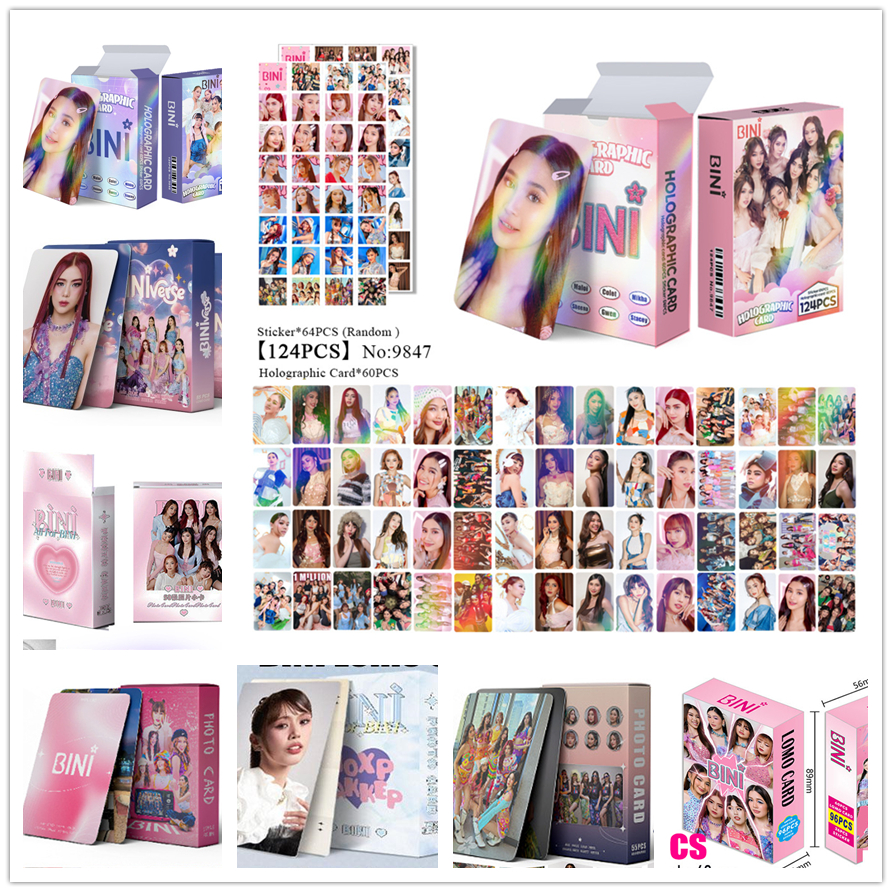Bini Photocards Lomo Cards Jollibini photocards Jollibee Laser Lomo ...